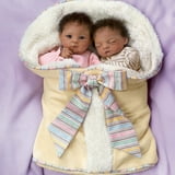 Ashton-Drake Waltraud Hanl Collectable Twin Baby Dolls Jada And Jayden ...