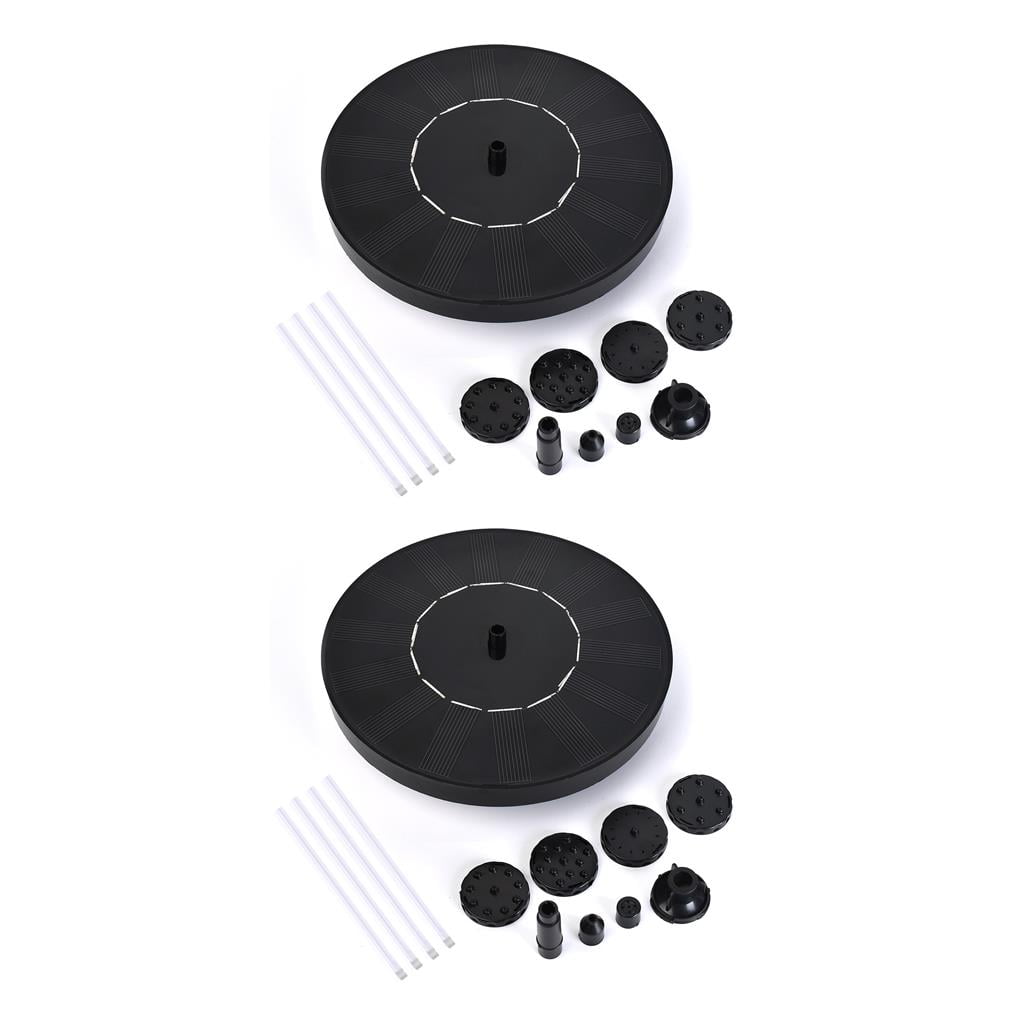 Fuente de agua solar Sidaley 6 boquillas 110 cm con palo | Walmart en línea