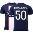 2223 home game soccer jersey, #50 Donnarumma soccer jersey, adult training tops short sleeve ...