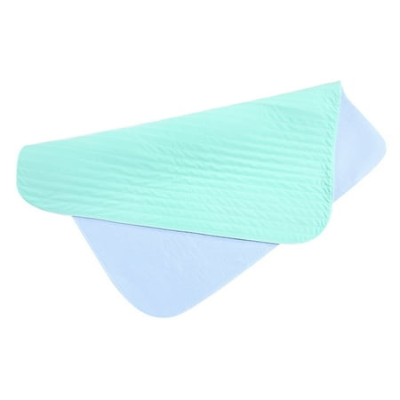 Washable Bed Underpad, Underpad, Green Waterproof For Kids Adults ...