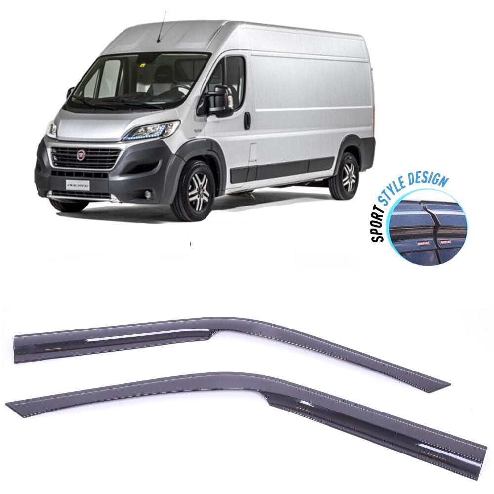 Window Visor Vent Sun Shade Rain Guard 2pcs Fits RAM Promaster ...