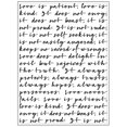 Background Embossing Folder 4.25"X5.75" Script - Walmart.com