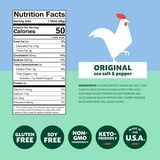 Mighty Spark Original Sea Salt & Pepper Chicken Snack Sticks, 4 oz, 4 ...