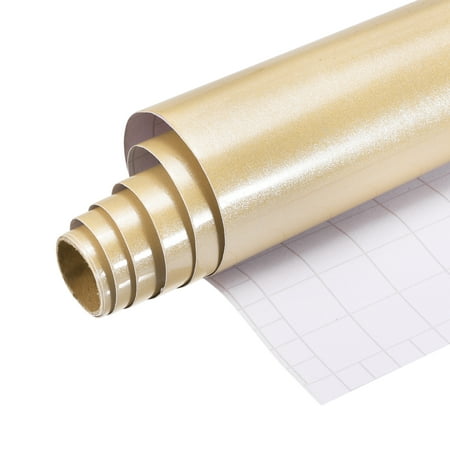 37.4"x23.7" Self-Adhesive Contact Paper, PVC Sticky Wallpaper Champagne ...