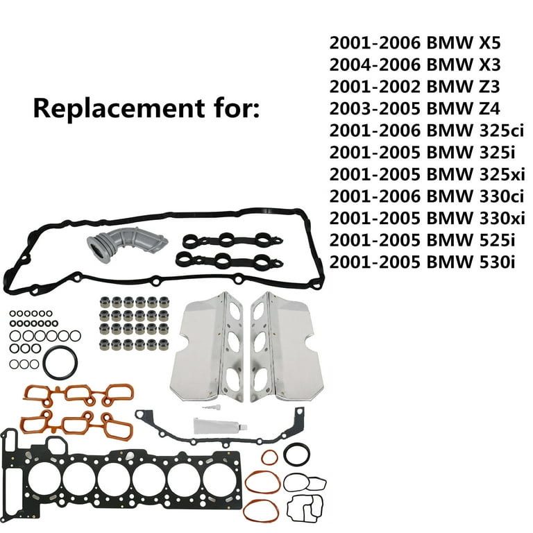 Head Gasket Set For 2001 2002 2003 2004 2005 2006 For BMW 325Ci 325i ...