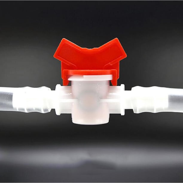 Aquarium Pipe Valve Flow Control Valve Good Sealing Straight Connector ...