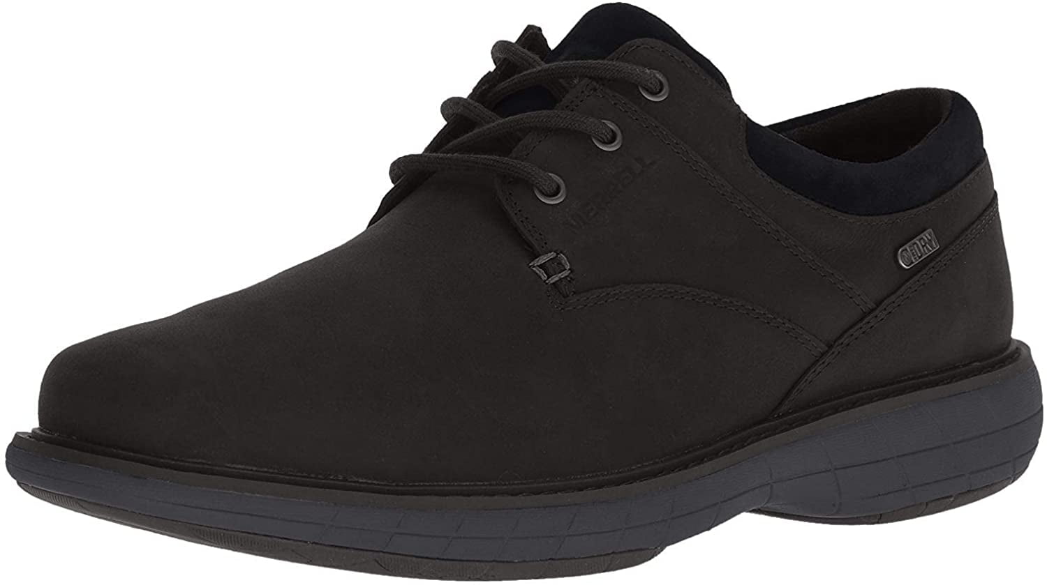 Merrell Men's World VUE LACE Waterproof Oxford, Black, 9 M US | Walmart ...