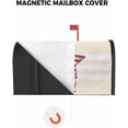 American Flag 250 Year Anniversary Mailbox Covers Magnetic Mailbox ...