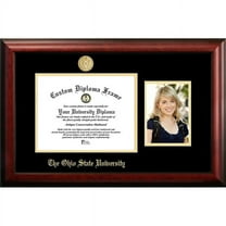 Ohio State University 8.5" x 11" Gold Embossed Diploma Frame with ...