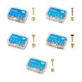 50 Set Bicycles Hydraulic Brake Hose Oil Pipe Connector Tube Fittings ...