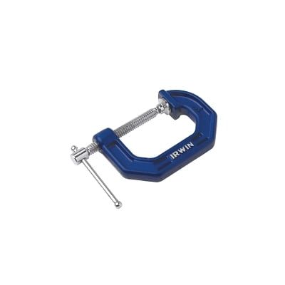 C-Clamp, 2 In Throat Depth, 1 In Opening, Blue | Bundle of 5 Each ...