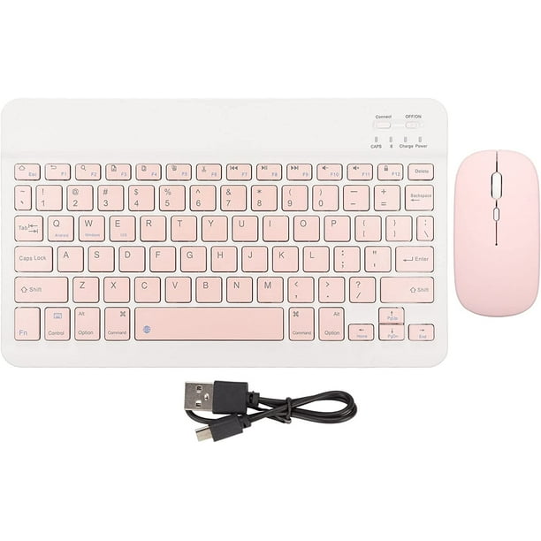 Wireless Keyboard and Mouse,Rechargeable Bluetooth Keyboard and Mouse ...
