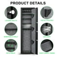 Riflevault 5 Gun Safe, Quick Access Digital Safe for Handguns, Shotguns ...