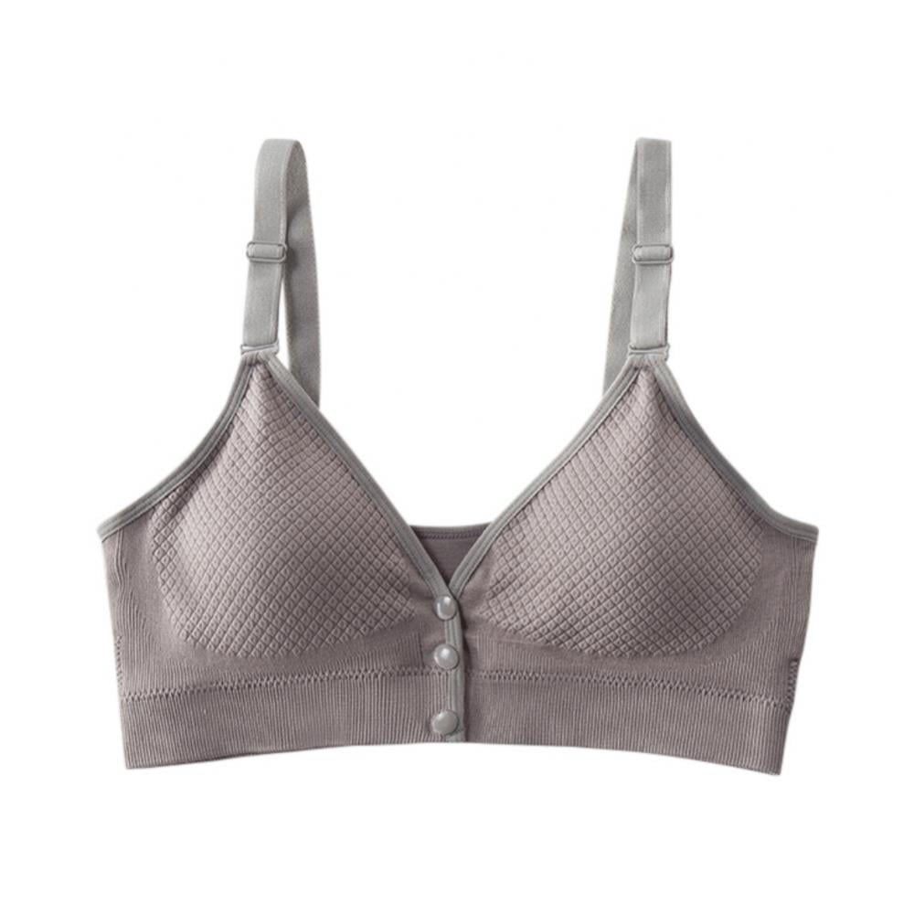 Seamless Bras for Women Push Up Front Closure Bras No Wire Brassiere ...