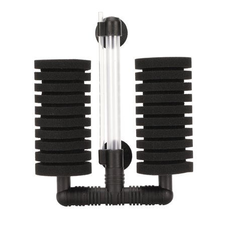 Aquarium Sponge Filter, Aquarium Double Bio Sponge Filter Reliable Easy ...