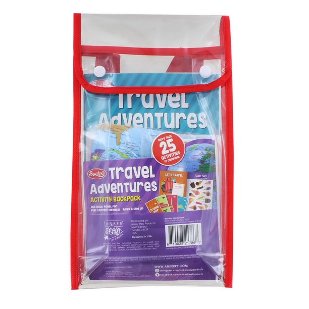 Travel Adventures Activity Backpack | More Than 25 Activities To ...