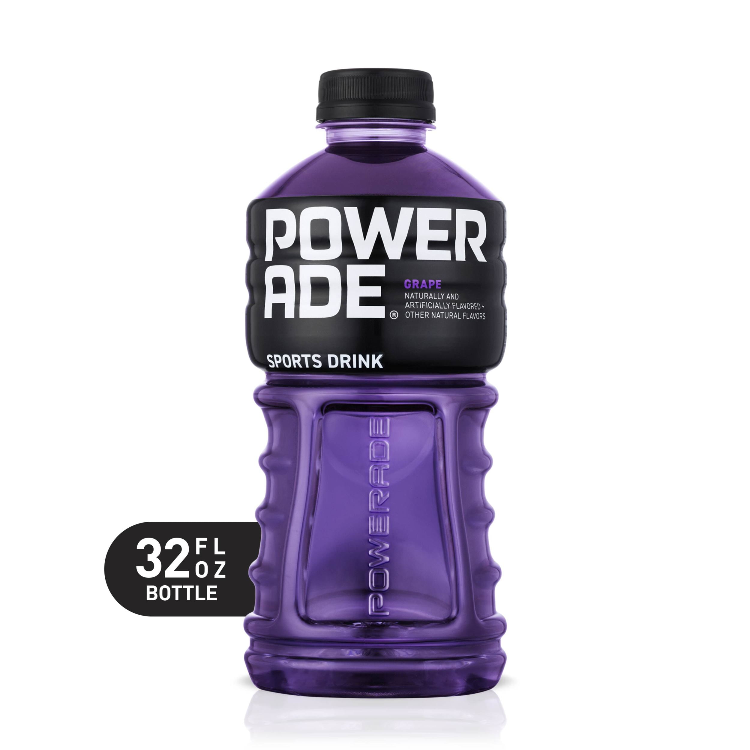 POWERADE Grape, ION4 Electrolyte Enhanced Fruit Flavored Sports Drink w ...