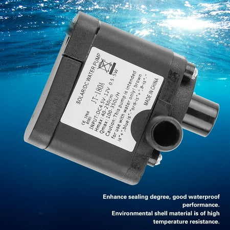Brushless Water Pump, Water Pump, Lightweight 12V For Hot Water Cycle ...