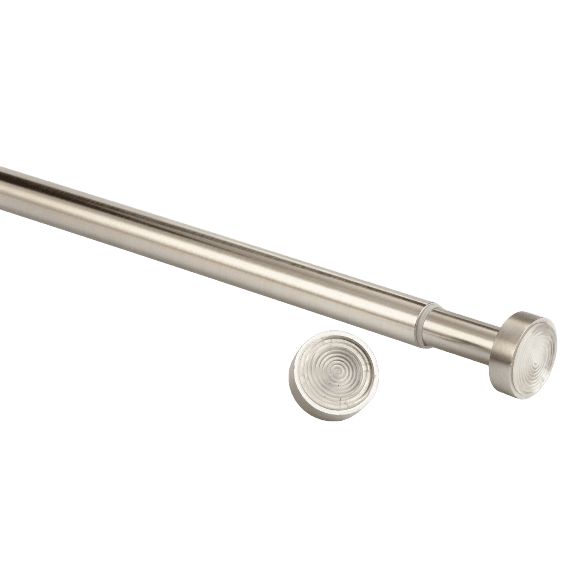 Click here for Bouclair Brushed Nickel Curtain Tension Rod - Diam... prices