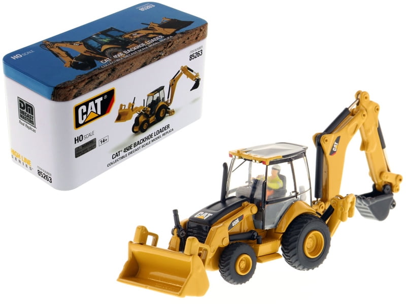 CAT Caterpillar 450E Backhoe Loader with Operator \High Line\" Series 1 ...