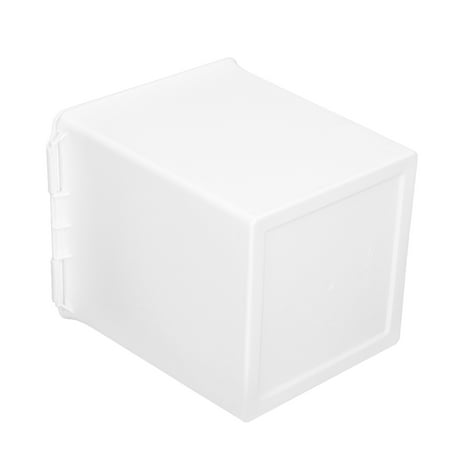 LYUMO Flip Lid Plastic Storage Box, Plastic Desktop Storage Box ...