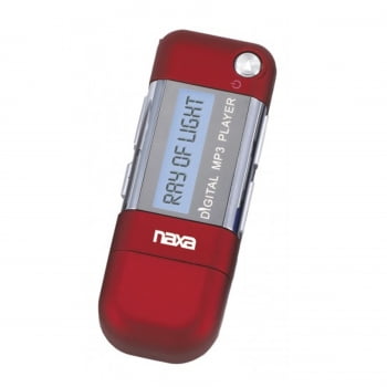 Naxa MP3 Player with 4GB Built-in Flash Memory, LCD Display and Built ...