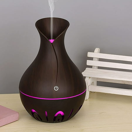 Humidifiers for Bedroom, LED Colorful Light Conversion Retro Humidifier ...