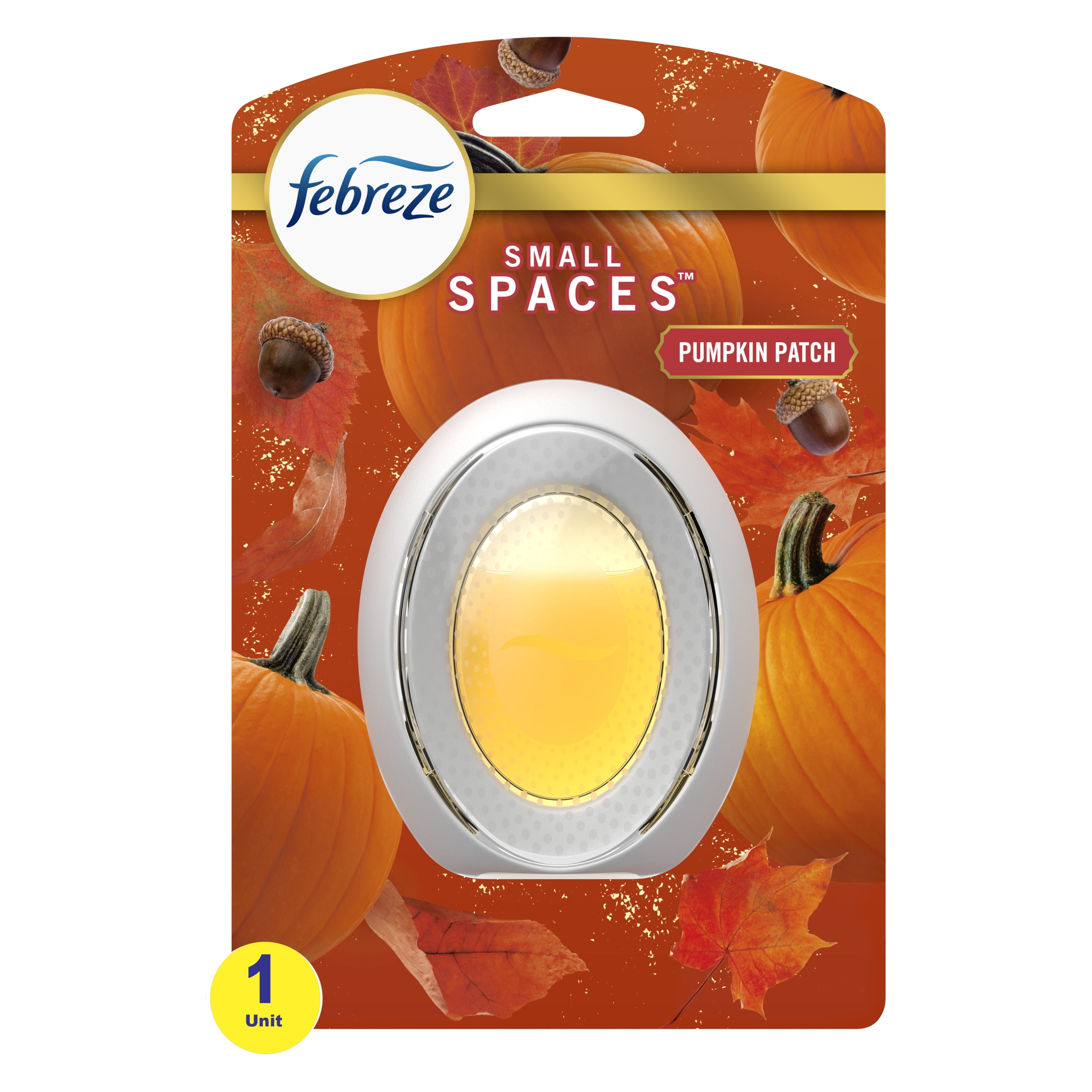 Febreze Small Spaces Holiday Air Freshener, Pumpkin Patch, .25 oz ...