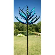 Marshall Kinetic Sphere Wind Spinner, Caribbean, 82"H - Walmart.com
