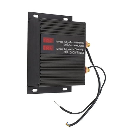 Double Battery VSR,Dual Battery Isolator 200A Smart Battery Isolator ...