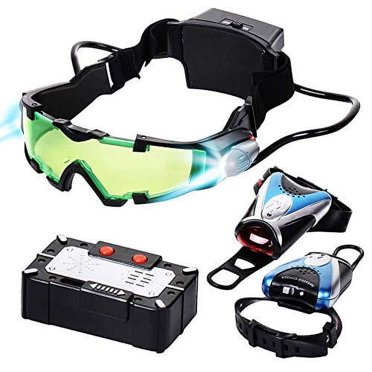 Spy Ninjas Essential Night Vision Mission Kit: Goggles, Utility Belt ...