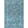 nuLOOM Vonda Fancy Persian Area Rug, 5' x 7' 5", Aqua - Walmart.com
