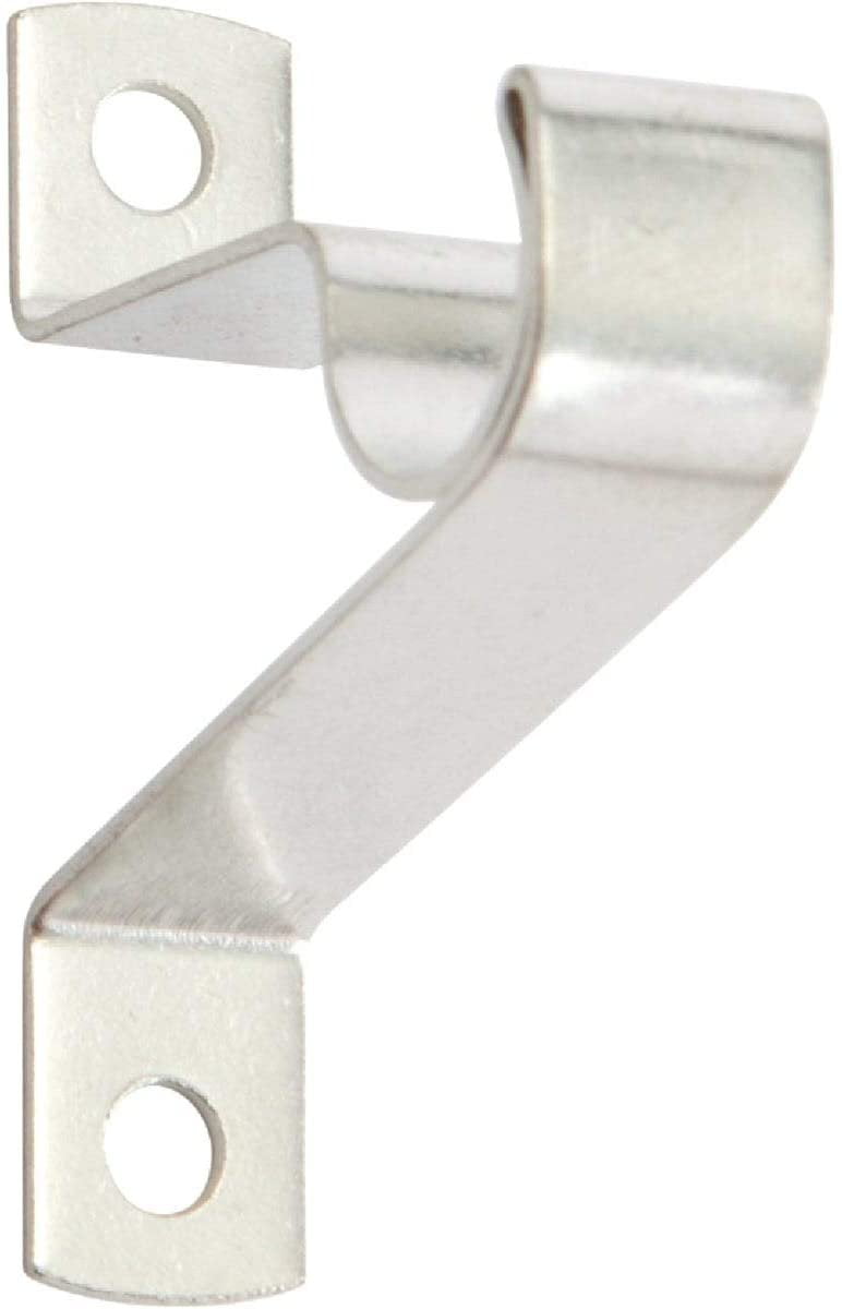 Kenney Silver 7/16 In. Cafe Rod Bracket 2-Pack - 1 Each - Walmart.com