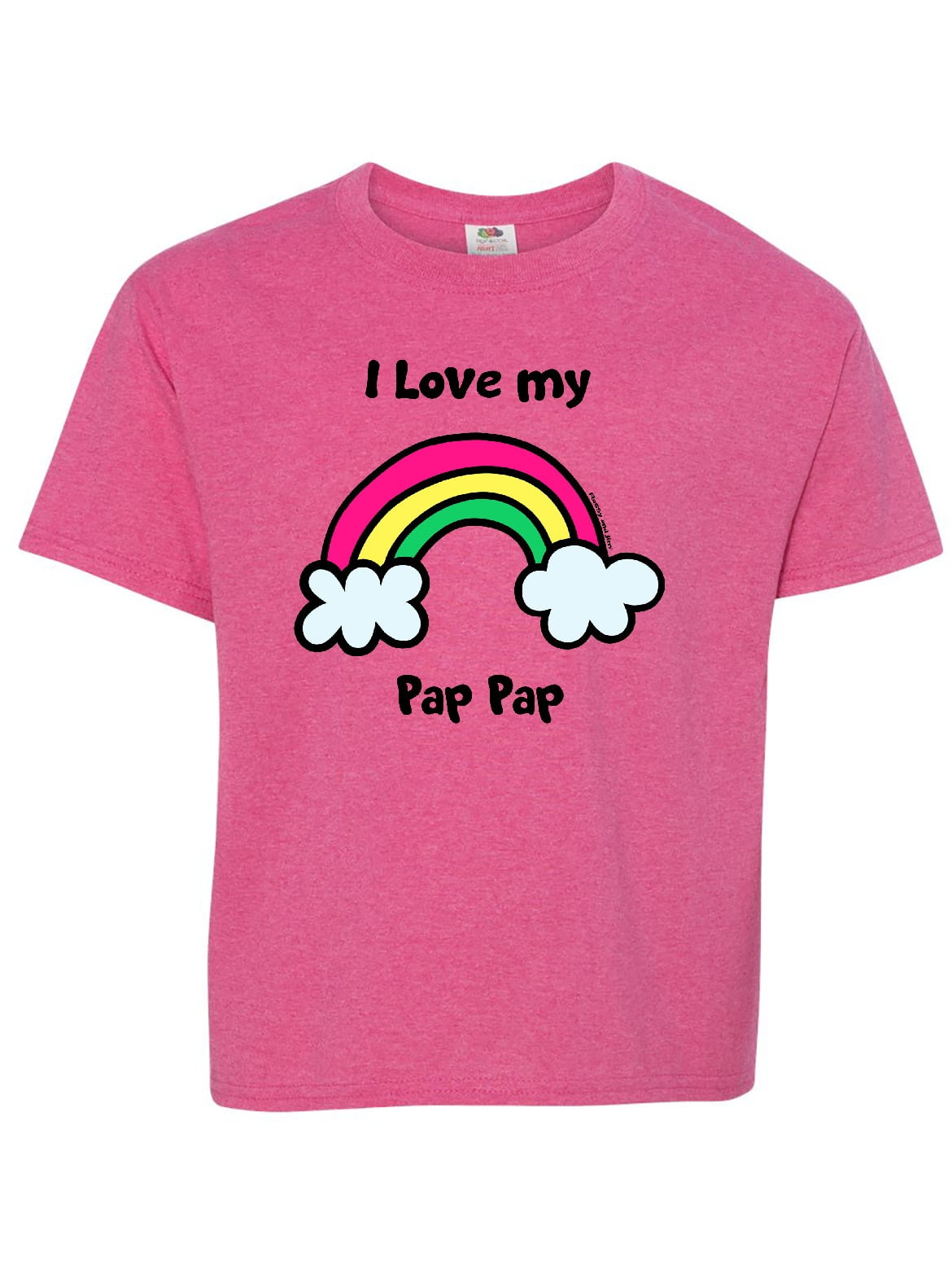 Inktastic I Love my Pap Pap Youth T-Shirt - Walmart.com