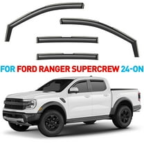 GrandWheel Co Smoke Tinted Tape-On Side Window Vent Visor Deflectors ...