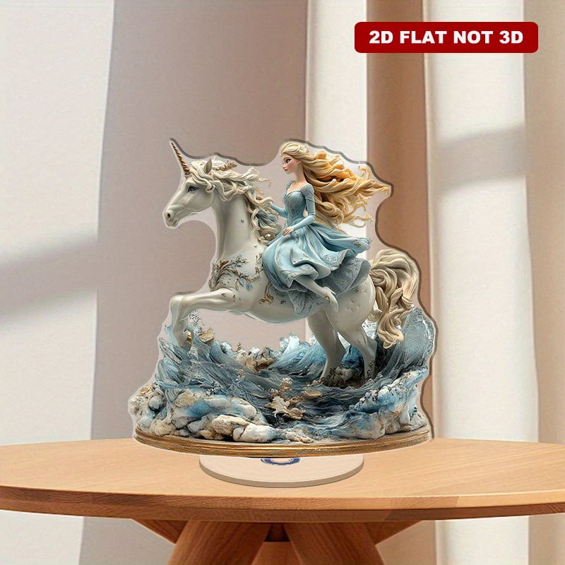 Click here for Unbranded Rotating Acrylic Ornament Featuring Prin... prices