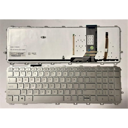 New HP Envy TouchSmart 15-J 17-J CA Canadian Bilingual Backlit Keyboard ...