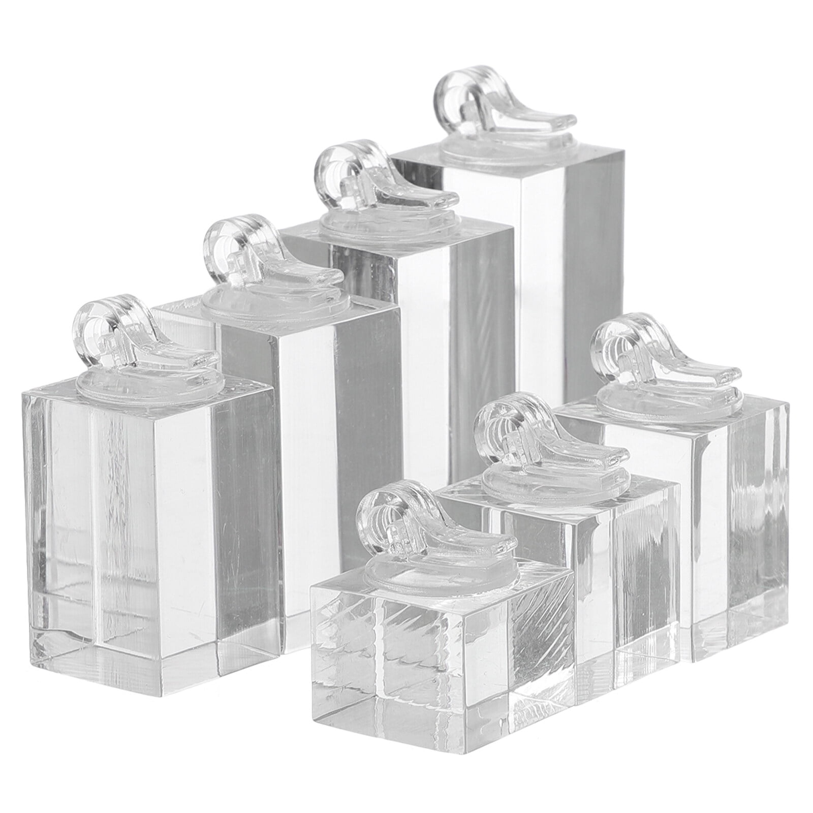 Click here for Masteelfca 1 Set 7pcs Transparent Square Ring Hold... prices