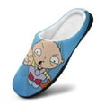 Family Guy Stewie Fuzzy Cotton Slippers For Mens Winter Cotton ...