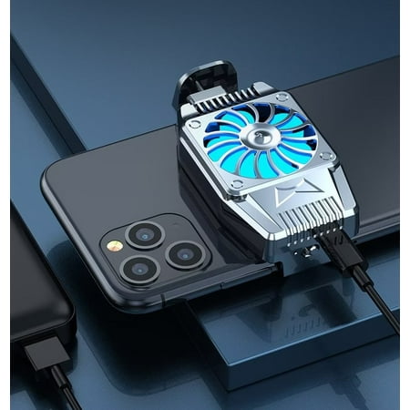 Surrme Cellphone Gaming Cooler Fan, 【Cold to Freezing】 Using for Live ...