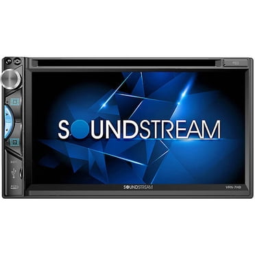 "Soundstream VRN-DD7HB Car Stereo, Dual 7"" Touch Screens, GPS ...