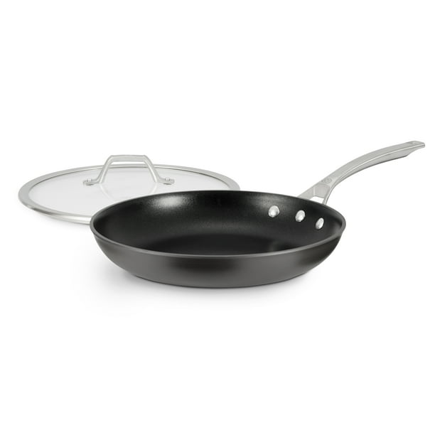 Calphalon Signature Hard-Anodized Nonstick 12-Inch Fry Pan with Cover ...