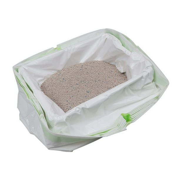 CNKOO Sifting Cat Litter Box Liners Bags with Holes Disposable Jumbo ...