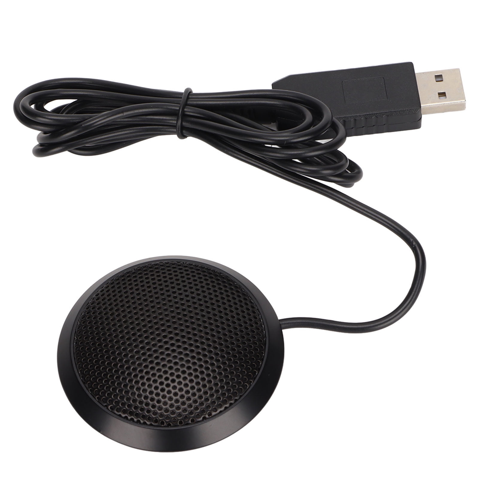 USB Conference Microphone, 10ft Pickup Desktop USB 360° Microphone For ...