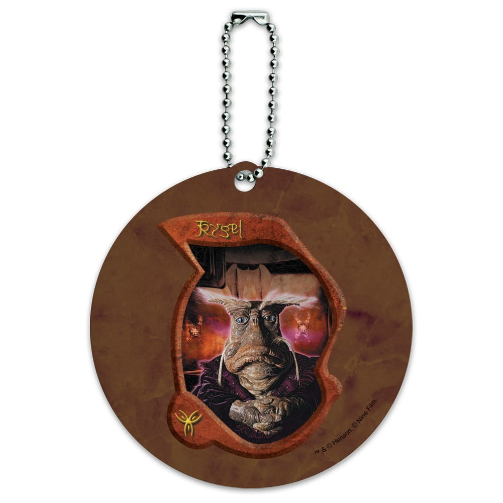 Farscape Dominar Rygel XVI Round Luggage ID Tag Card Suitcase Carry-On ...