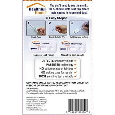 Immunolytics Home Mold Test Kit - Professional Easy to Use 5 Plate Room ...