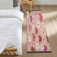 BZSMCE Runner Rug Classical Design Pink Heart - Daisy Fusion Modern ...