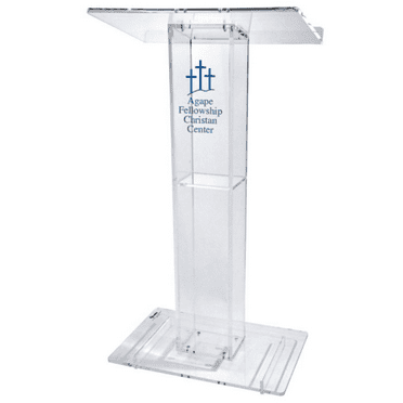 Kingdom Personalized Distinguished Regal Pulpit- 3 Piece Large Lectern ...