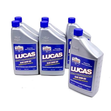 Lucas Oil 10275 Sae 10W-40 Motor Oil/6X1/ - Walmart.com