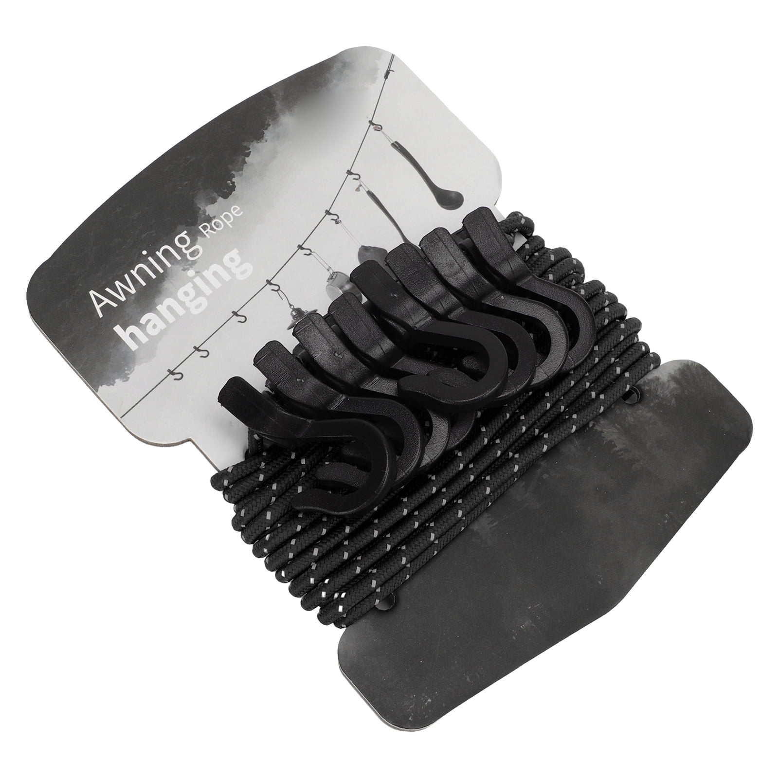 Hanging Clothesline, Clip Hook Camping Clothesline Triangular Adjusting ...